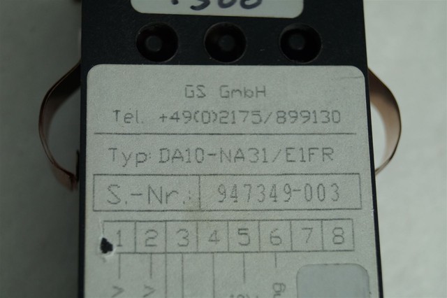 GS DA10-NA31/E1FR Leistungssollwert mw DA10NA31/E1FR for sale online | eBay