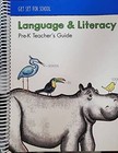 Get Set for School: Language and Literacy Pre-k Teachers Guide - GOOD ...