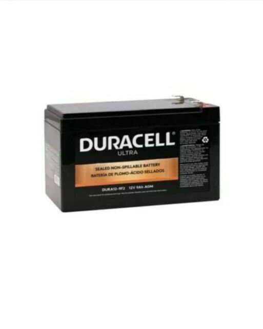 Duracell Ultra 12V 9Ah Sealed Lead Acid Battery (DURA12-9F2) for sale ...