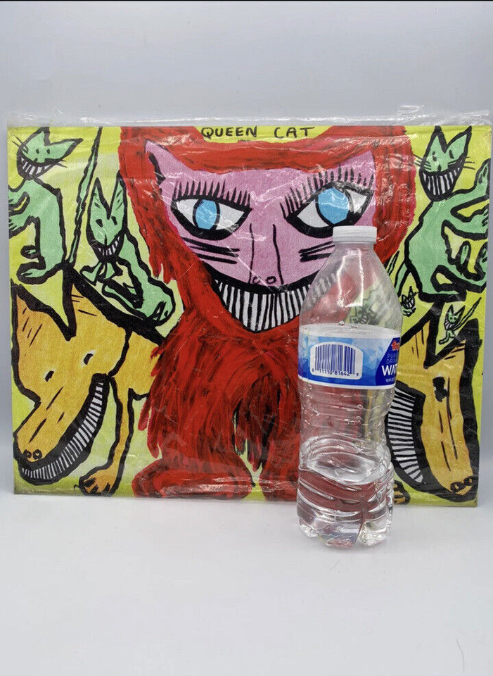 Abstract Folk Pop Modern Cartoon Scenes Of Everyday Life Art Print ...