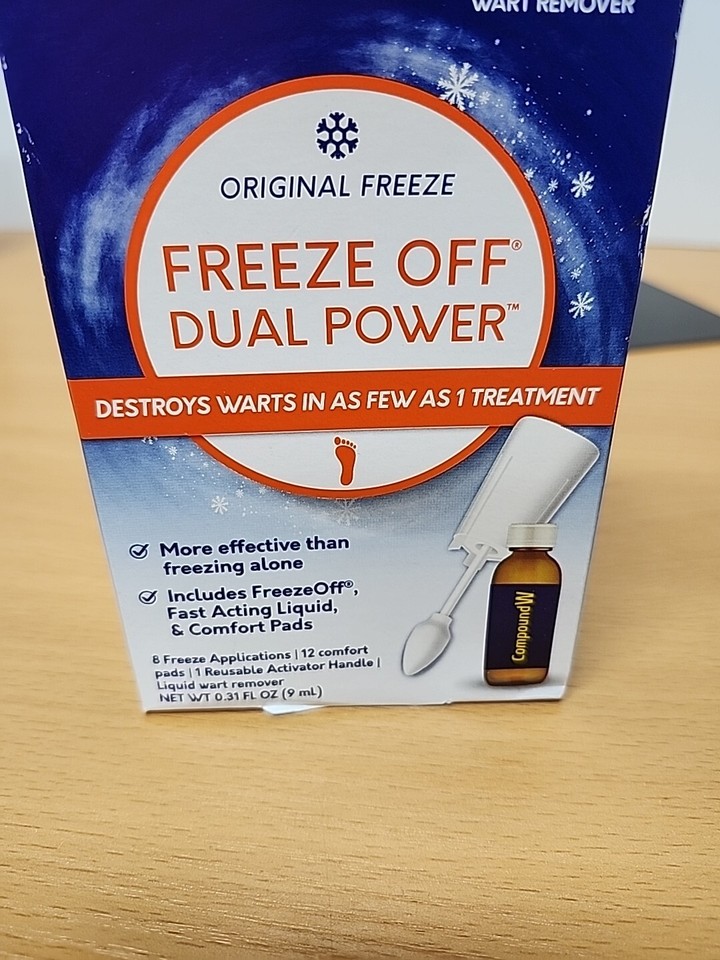 Compound W Dual Power for Large Warts Freeze Off & Liquid Wart Remover ...