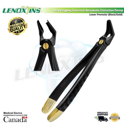 Deep Gripping Atraumatic Extraction Forceps,LOWER Pre Molars, Dental ...