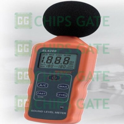1PCS New Digital Sound Level Meter Noise Tester USB sound level meter ...