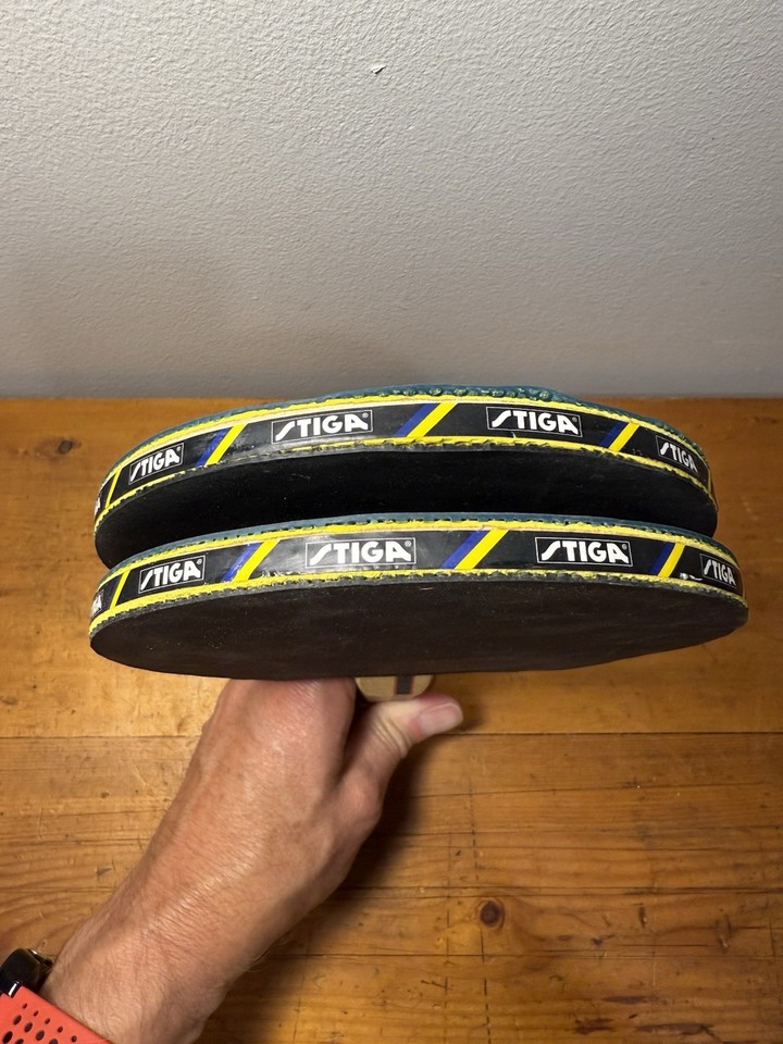 2~ STIGA Master Series Supra Magic Rubber Paddle Racket Ping Pong | eBay