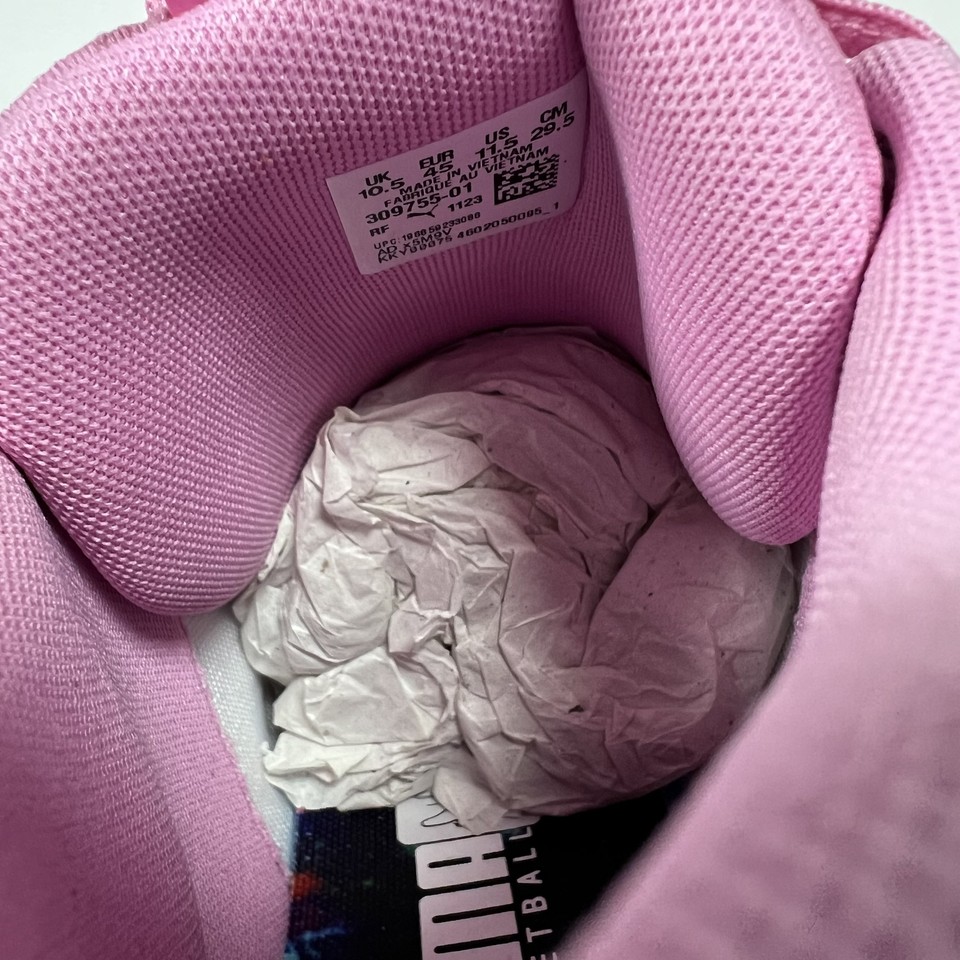 Men's Size 11.5 - Puma x Lamelo MB.01 Iridescent Lilac Aqua Pink 309755 ...