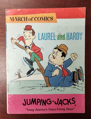 Laurel and Hardy 1968 March Of Comics #314 Mini Comic Book Promo ...