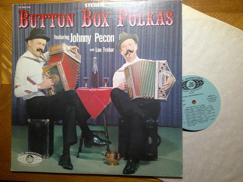 DELTA INTERNATIONAL LP RECORD/JOHNNY PECON/BUTTON BOX POLKAS/ EX++ | eBay