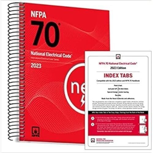 NFPA National Electrical Code, 2023 Edition, Spiralbound with Tabs | eBay