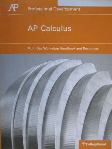 [CollegeBoard] AP Calculus Professional Development Workshop Handbook | eBay