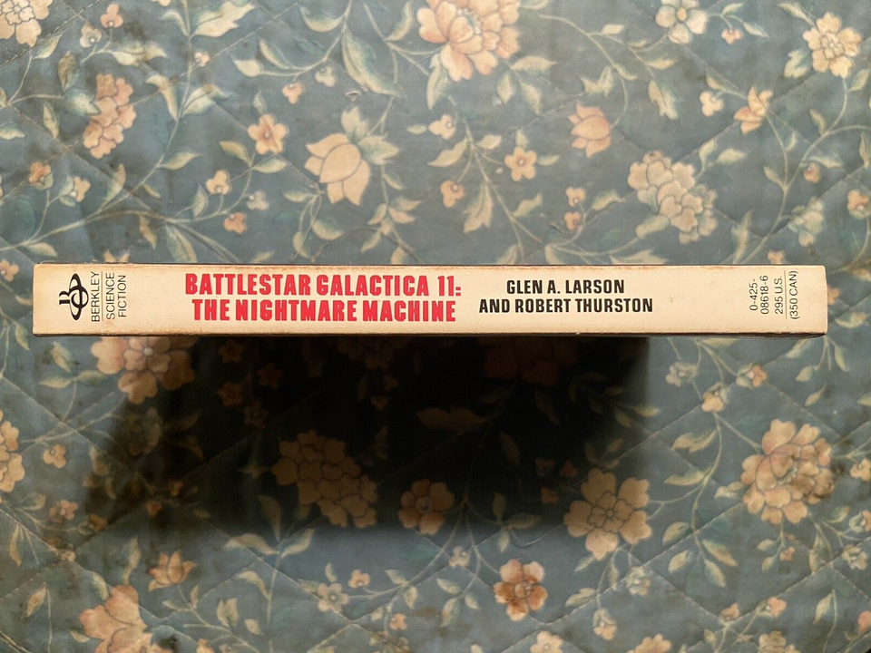 Battlestar Galactica 11: The Nightmare Machine by Glen Larson & Robert Thurston 9780425086186 | eBay