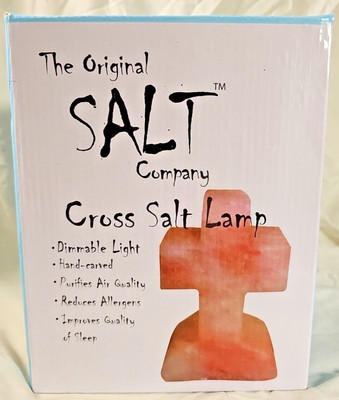 The Original Salt Company Cross Salt Lamp | eBay