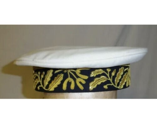 WWII FRENCH NAVAL VISOR CAP all size avialable replica | eBay