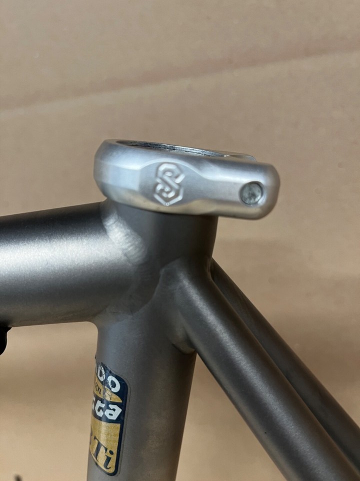 Serotta Concours Ti frame & Reynolds carbon fork. 54 cm. Max tire size ...