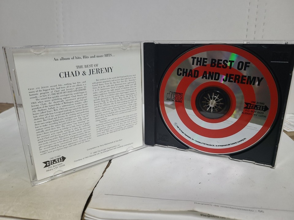 CHAD & JEREMY - Best Of: Chad & Jeremy - CD - 46633138024| eBay