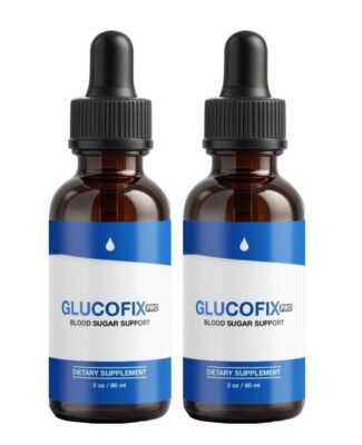 ( 2 Pack ) Glucofix Pro Liquid Drops, Glucofix Pro Blood Sugar Support ...