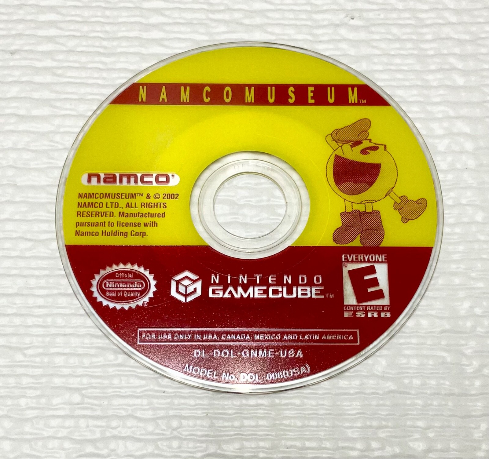 NAMCO MUSEUM (NINTENDO GAMECUBE, 2002) COMPLETE IN BOX CIB TESTED ...
