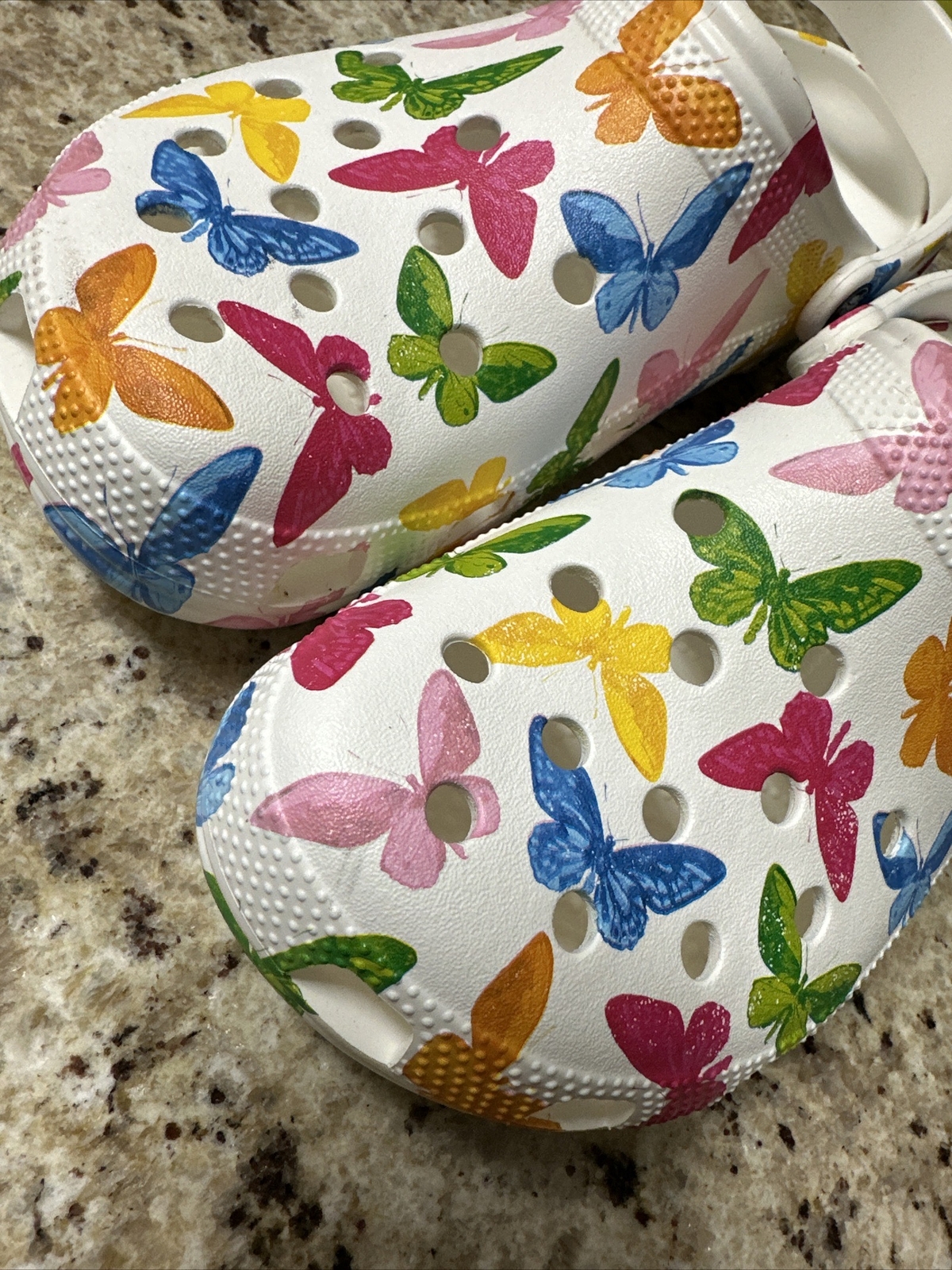 Rare Crocs Classic Vacay Vibes Butterfly Men’s Clogs … - Gem