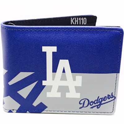 Los Angeles Dodgers MLB Men's Printed Logo Leather Bi-Fold Wallet | eBay