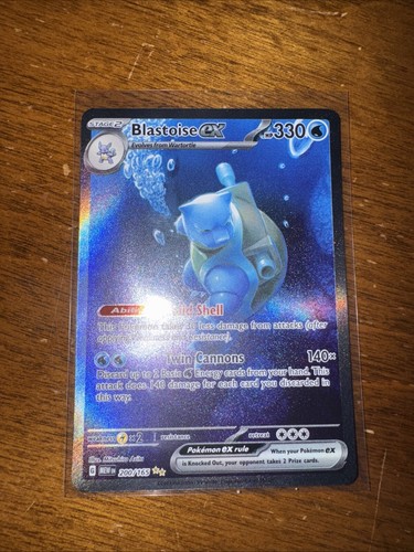 Blastoise ex 200/165 Sv: Scarlet & Violet 151 Holo | eBay