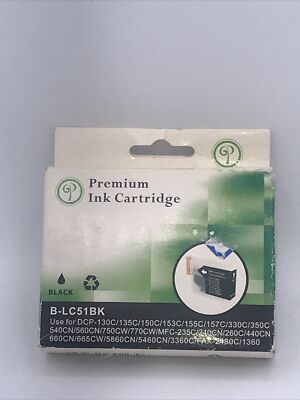 PREMIUM INK CARTRIDGE BLACK B-LC51BK | eBay