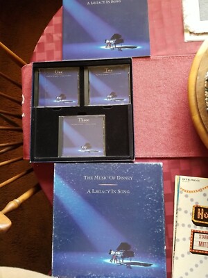 THE MUSIC OF DISNEY 3 CD BOX SET WITH BOOKLET 1992 | eBay