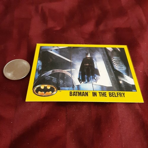[231] Batman In The Belfry Batman 1989 Original Topps Classic Trading ...