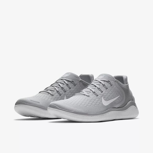 Nike Women's Free RN 2018 Grey White Sz 6.5 942837 003 Running Shoes | eBay