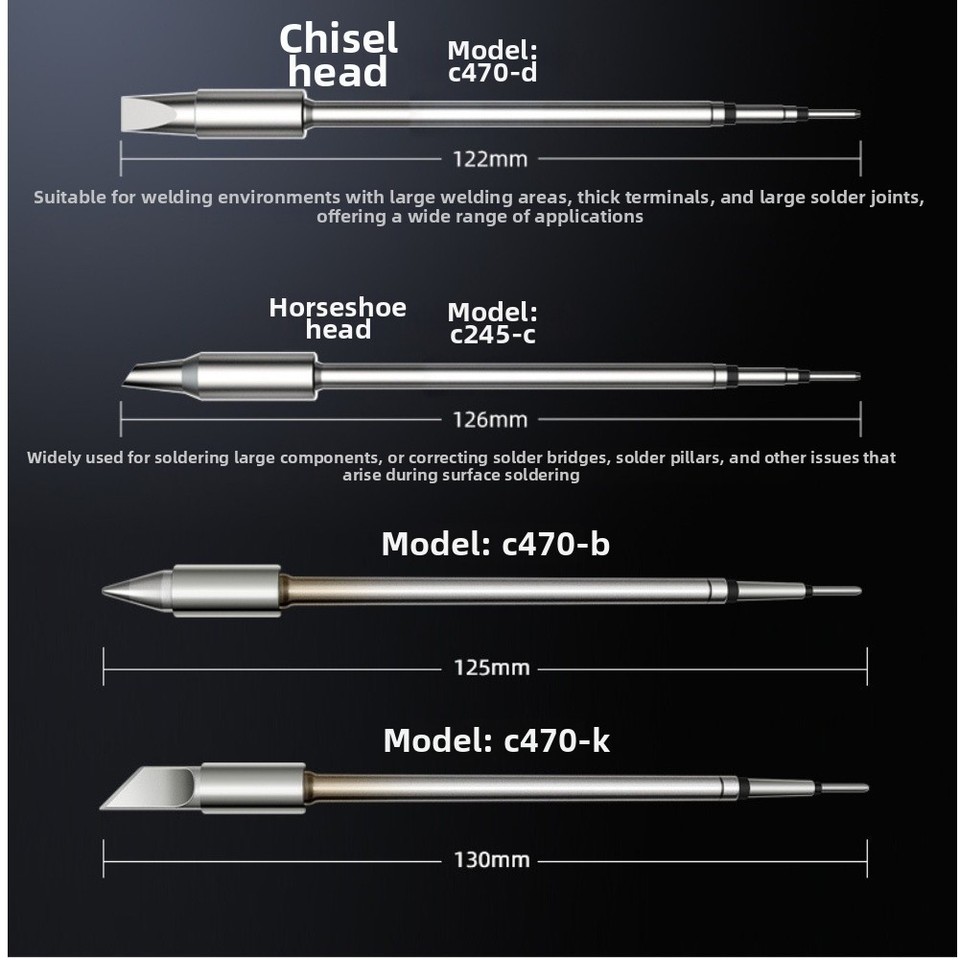 C470 Soldering Tip Magnetic Positioning Ring for JBC C470 Series Easy ...