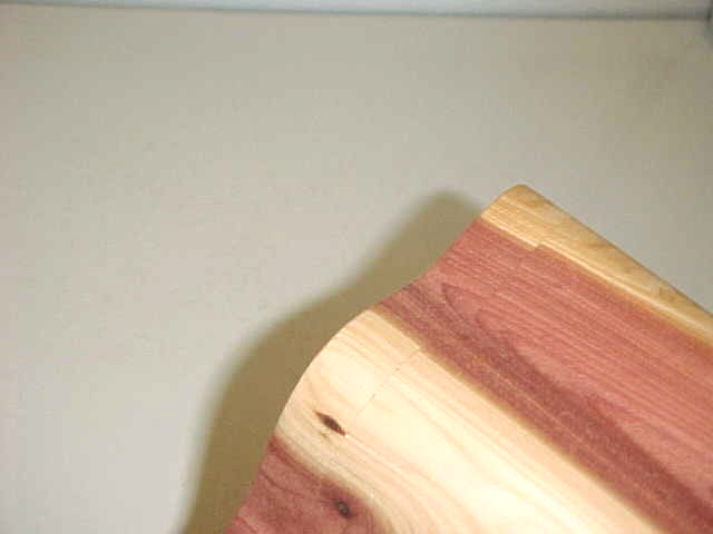 RED CEDAR SAP WOOD AMOEBA SHAPE BANDSAW BOX OOAK NO CNC KS MADE | eBay