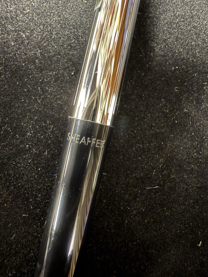 Vintage Sheaffer Stylist Black CT Ballpoint Pen | eBay UK