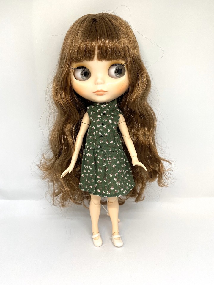 Nude Blythe Factory Jointed Doll Hair Color Cocoa No Dress No ...