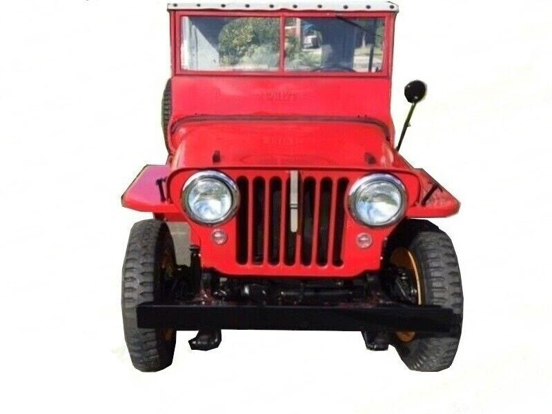 1945-1949 Jeep Willys CJ2A Soft Top Summer FITS ON | OD Green ...