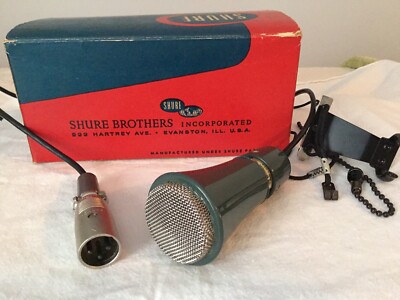 vintage SHURE,model 420, Commando Controlled Magnetic Lavalier ...