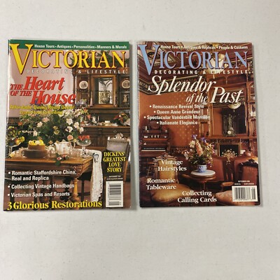 VICTORIAN DECORATING & LIFESTYLE (MAGAZINE September 1999 & September ...
