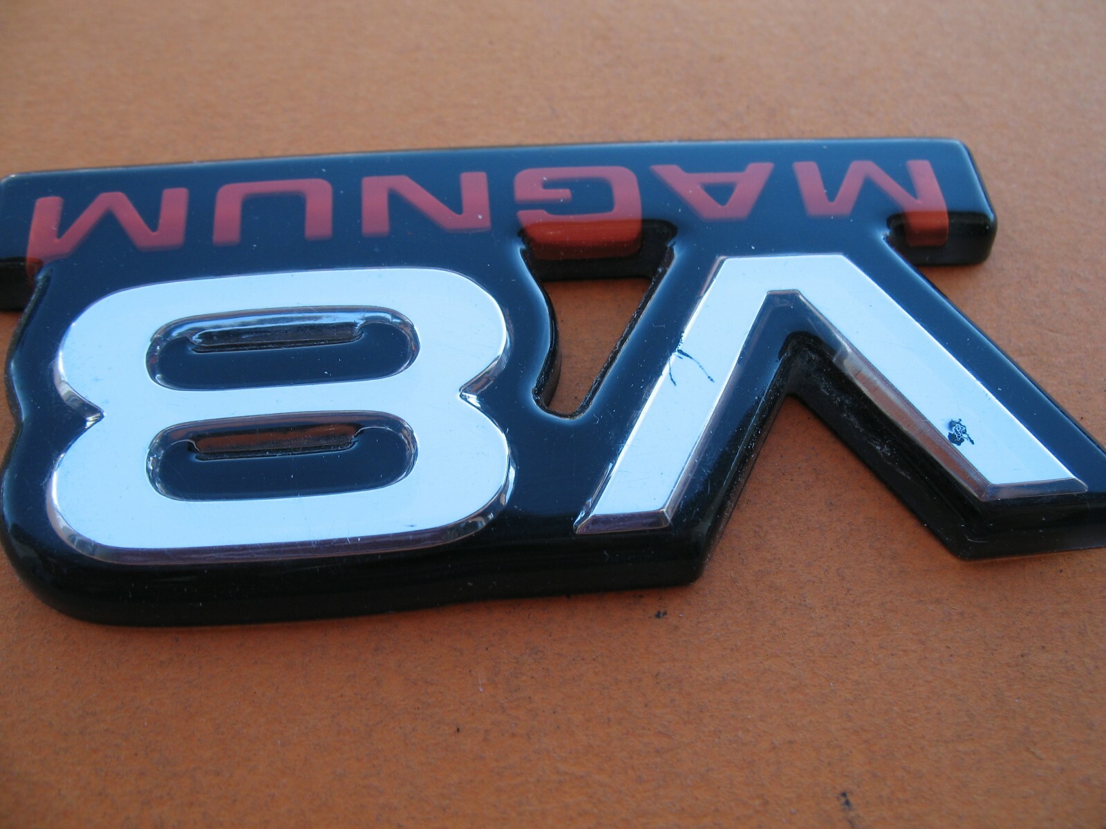 94 95 96 97 98 99 00 01 DODGE RAM V8 MAGNUM SIDE EMBLEM LOGO BADGE SIGN ...