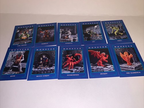 TSR Dragon Strike Board Game| 10 Monster Cards | Replacement Cards ...
