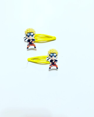 Handmade Hair Bows - Anime - Naruto - Hair Clips #2 | eBay