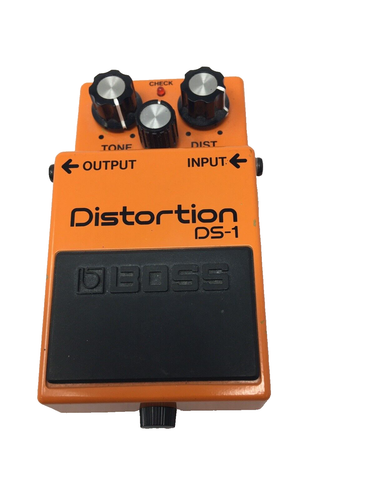 BOSS DS-1 Distortion Guitar Effects Pedal Pro of Roland Made In TAIWAN ...