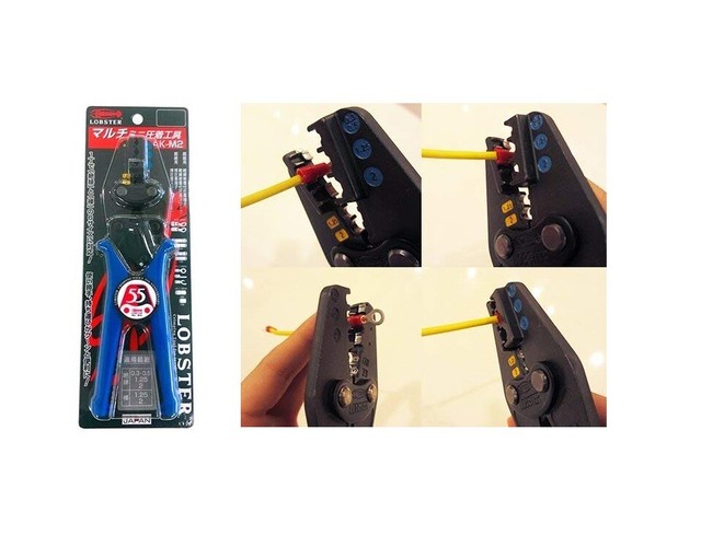 Lobster Hand Multi Mini Crimping Tool AKM2 Japan for sale online | eBay