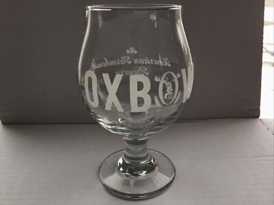 Oxbow Brewing Company Maine Beer Glass American Farmhouse Brewery est ...