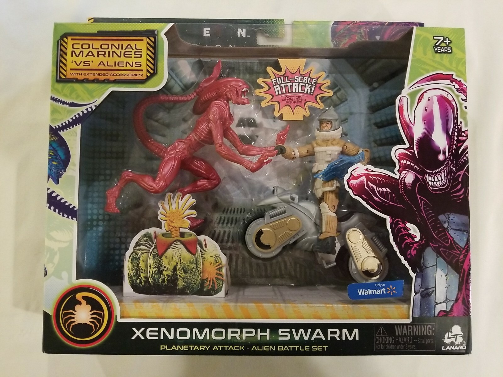 2019 Alien Collection Red Xenomorph Swarm Action Figure Toy Set ...