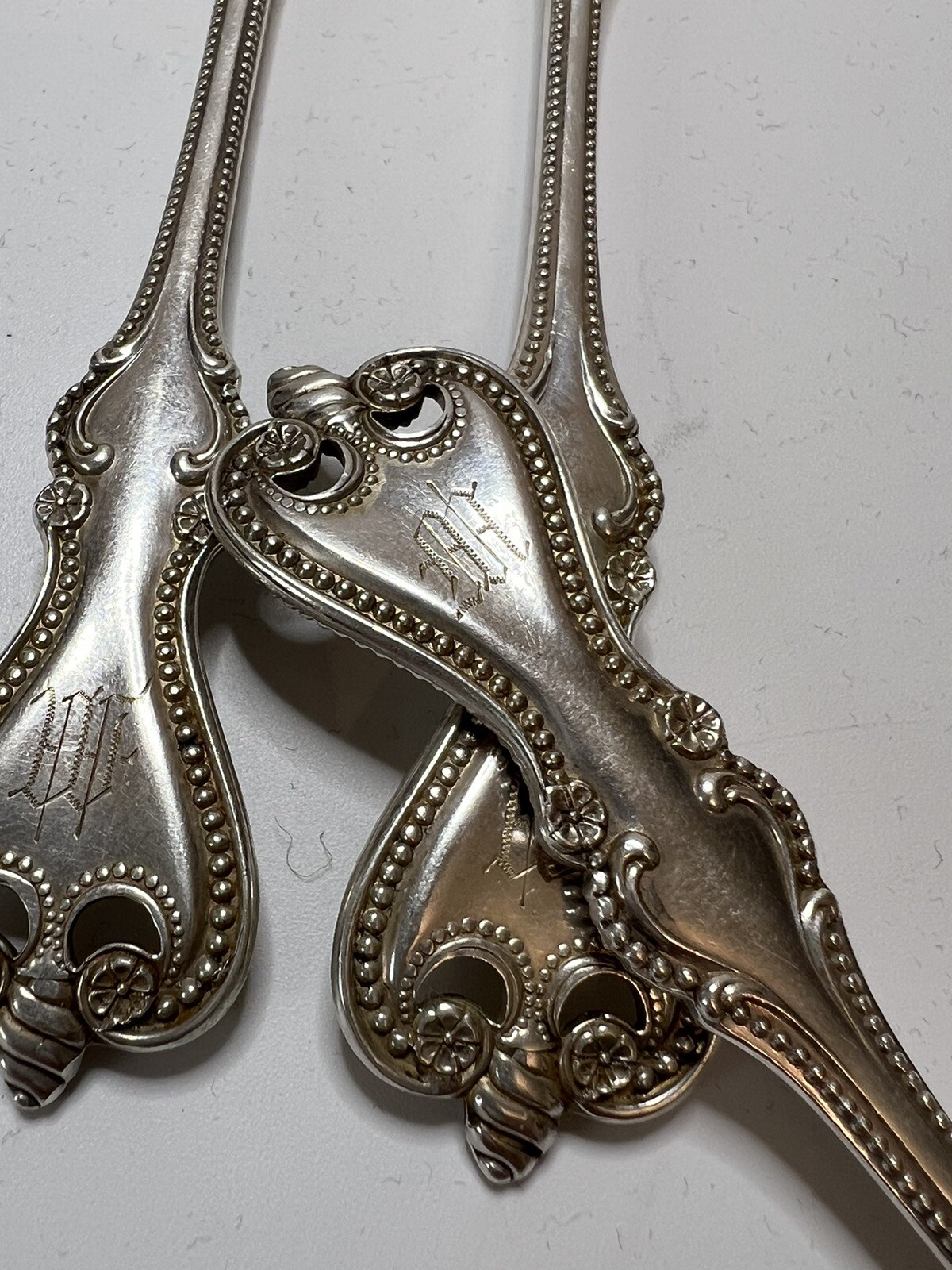 TOWLE OLD COLONIAL Pattern 1895 Sterling Silver Silverware 84 Pieces ...