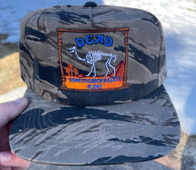 Deadhead Snapback Hat Grateful Dead Camel Skeleton Egypt Cap Tiger Camo ...
