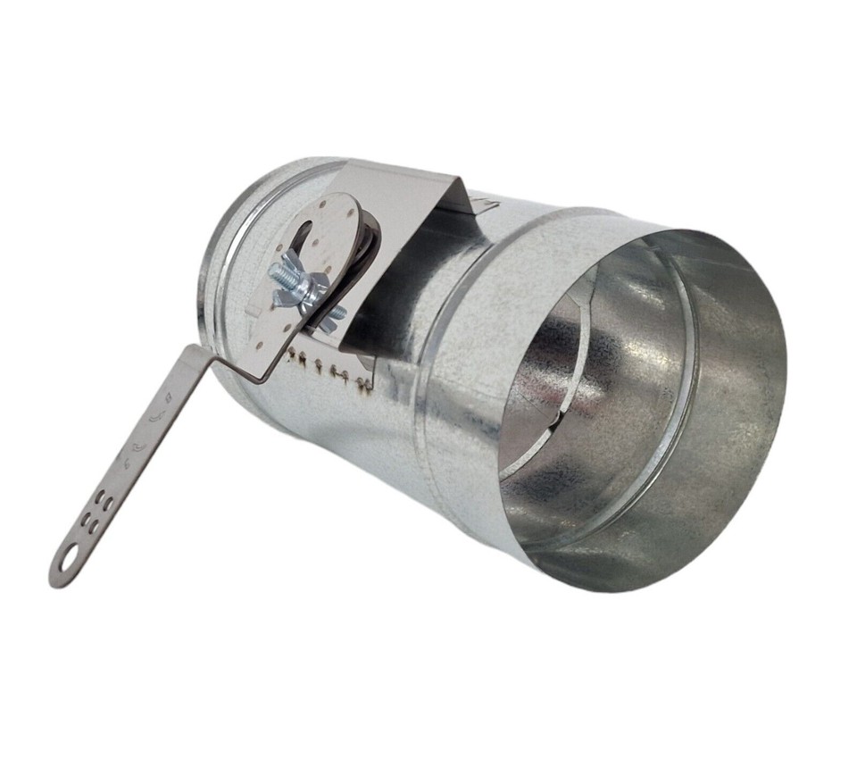 Flue Liner Damper Stove Pipe Adjustable Shutter Chimney Tube Valve ...