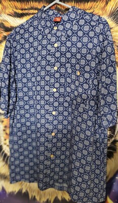 Junction West Mens Large Blue Short Sleeve Button Down shirt | eBay