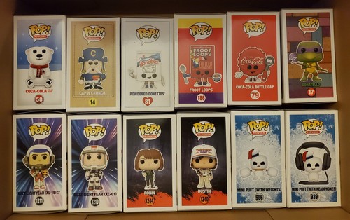 EMPTY Funko Pop! Display Boxes w/ Inserts - MINT CONDITION - Funko Not ...