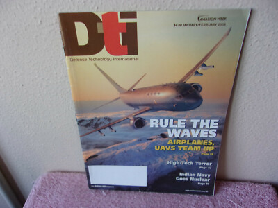 DTI..DEFENSE TECHNOLOGY MAGAZINE "AVIATION WEEK" JAN / FEB ,2008 | eBay