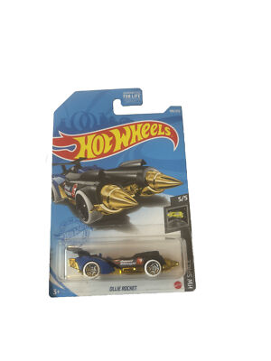 HOT WHEELS TREASURE HUNT (OLLIE ROCKET) BLACK GOLD BLUE!!! | eBay