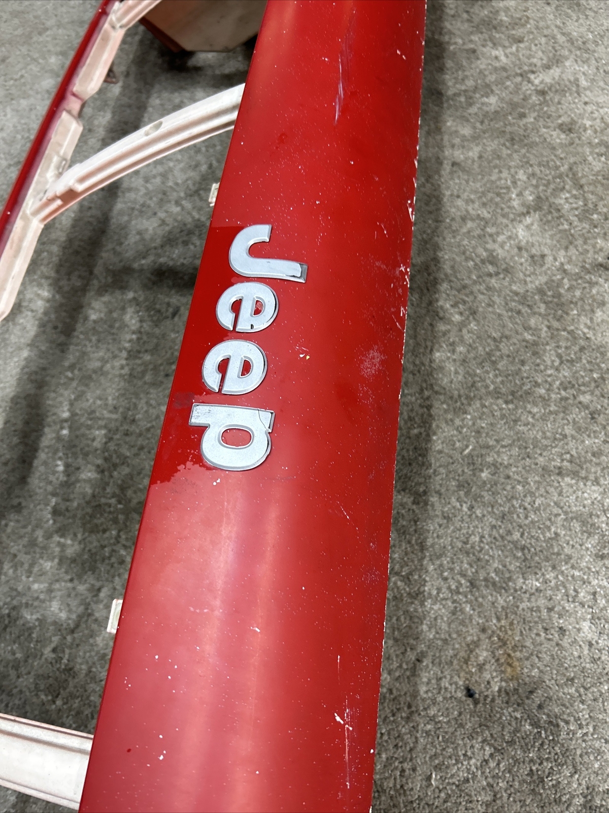 97-01 Jeep Cherokee XJ Sport Classic Lmtd Header Panel Bare OEM Flame ...