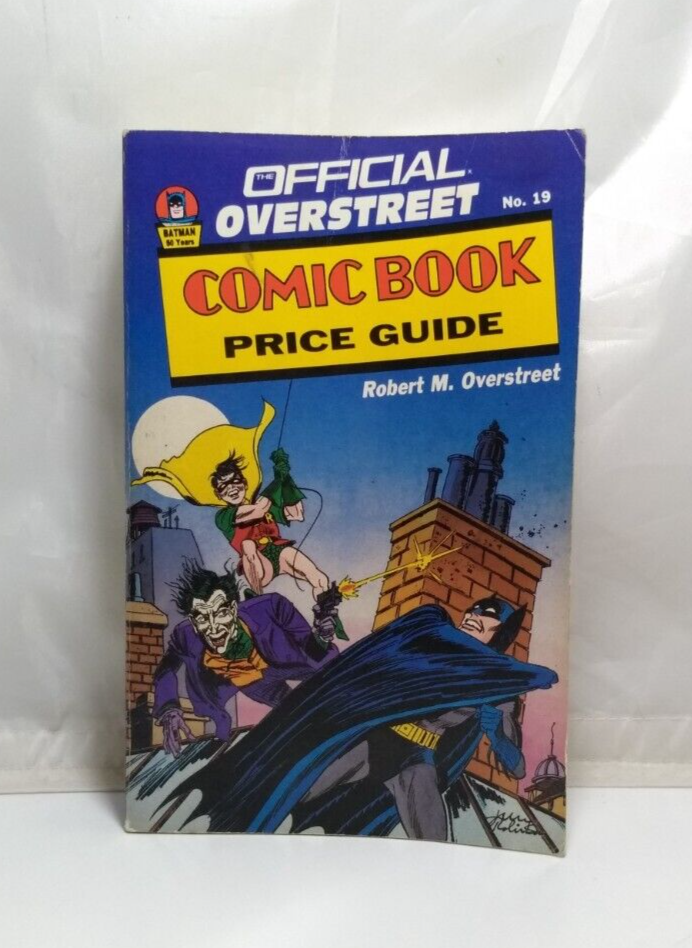 Overstreet Price Guide #19 (1989) Batman Cover Robert M Overstreet | eBay